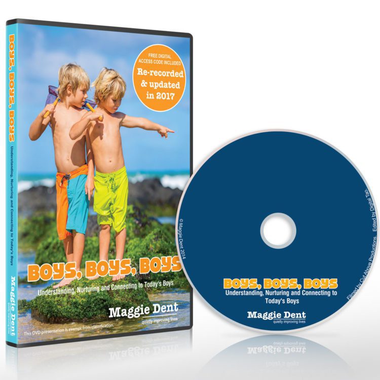 Boys, Boys, Boys DVD - Maggie Dent